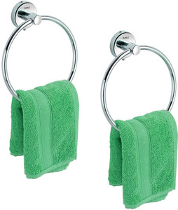 AMJ ROUND StainlessSteel Towel Ring for Bathroom/Wash Basin/Napkin ...