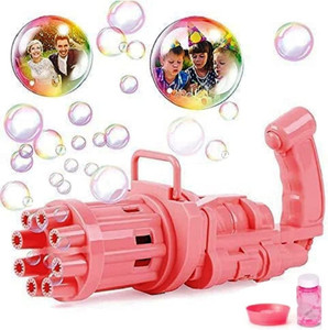 Mira Farmcraft 8-Hole Electric Bubbles Gun, New Gatling Bubble Machine ...