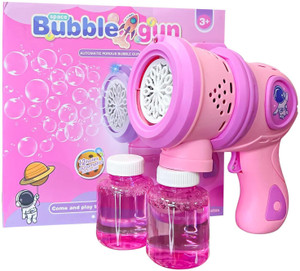 rabison 12 Hole Automatic Blowing Bubble Shooter Space Bubble Gun Toys ...