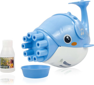 NHR Dolphin New Gatling Bubble Machine Gun with Refill Bubble Solution ...