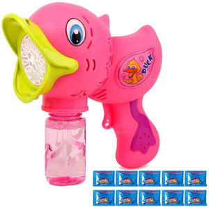colorsole Duck Face Bubble Gun Machine for Kids | Automatic Bubble Gun ...