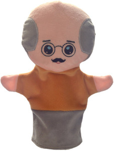 Elfactory Grandfather Old Man Hand Puppet for Montessori Early ...