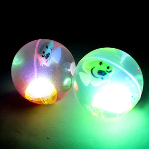 Curio Trail Fully Led Light Glitter Sparkle Bouncing Balls for Kids ...