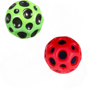 BitFeex Super Bouncy Moon Crater Texture Ball Anti Stress Ball Bouncing ...