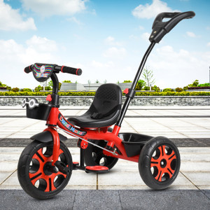 NEXOVA New Kids Tricycle with Parental Control,Soft Seat with Seat Belt ...