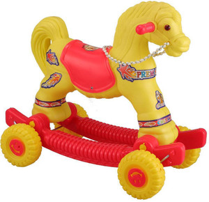 Prac Trending Baby Horse Rider Birthday Gift Horsey Rocker/Ride-on Toy ...