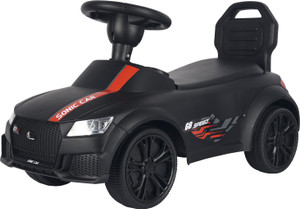 R for Rabbit Sonic Rideon Car High Backrest and Under Seat Storage for ...