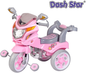 Dash Star Victor Musical Tricycle With Light & Under Seat Storage Space ...