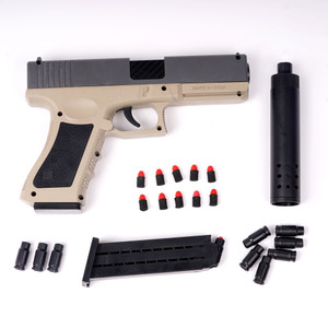 GEX THERMALSHOT SOFT BULLET PISTOL TOYGUN, JUMP EJECTING MAGAZINE-2001 ...