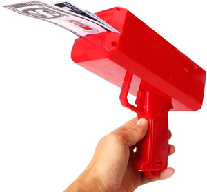 Kmc kidoz Super Money Gun Cash Cannon for Wedding, Parties and Fun ...