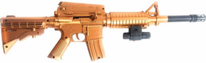 Richuzers Golden M416 Assault Riffle Combat Gun With Laser Light For ...