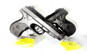 Kokis Pubg mini pistol plastic mouser gun for kids with extra bullets ...