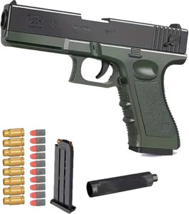 TAPUJI Shooting Toy Gun for Kids Soft Bullet Blaster Gun With Foam ...