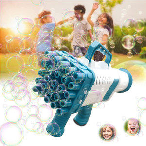 SANJARY 32-Hole Rocket Boom Bubble Gun Water Gun (Color May Vary) Water ...