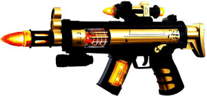 Sakshi Enterprises Musical Combat Machine Toy Gun For Kids With ...