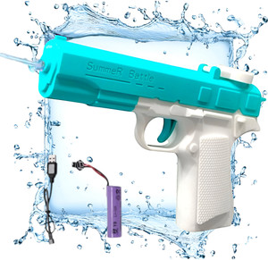 SARASI New Holi High Pressure Electric Water Gun, Rechargeable Battery ...