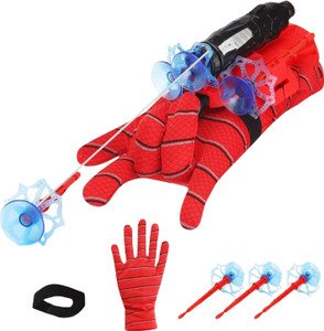 TRU TOYS Spider Web Shooters Toy for Kids Web Launcher Wrist Toy Set ...