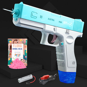 FIDDLERZ Electric Water Gun for Kids High Pressure Holi Pichkari ...