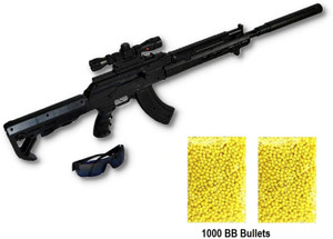 IndusBay 36 Inch Long M4 AWM Sniper Toy Gun with 1000 Plastic BB ...