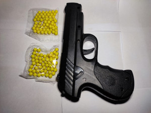 Cartoonns "Shining High Range Plastic Toy Gun for Kids - Extra 6mm ...