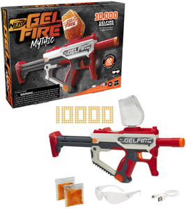 Nerf Pro Gelfire Mythic Full Auto Blaster &10,000 Gelfire Rounds,800 ...
