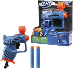 Nerf Elite 2.0 Ace SD-1 Blaster and 2 Official Elite Darts With 1-Dart ...