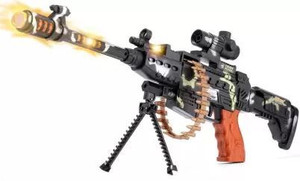 saifiji toyzone Combat Military Gun Toy with Flashing Lights and Sound ...