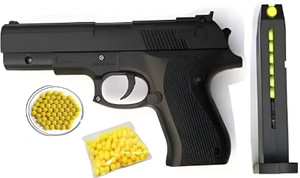 Cambly Plastic Air Sports Mauser Toy Gun with 55+ Count 6mm BB Bullets ...