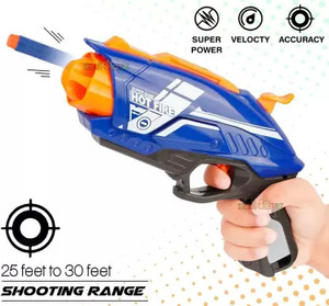 ArohiStore Hot Selling Blaze Storm Dart Gun with 10 Foam Bullets Guns ...