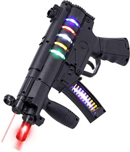 Toyvala Future Real-Looking Battle Toy Gun AK938 | Sound & 3D Light ...
