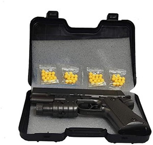 FLYmart PUBG GI Joe Military Shooting Pistol Toy Gun with Suitcase ...