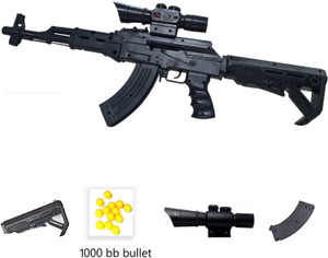 HALO NATION Assult Rifle AK47 BB Bullet Gun AWM Sniper Gun M762 Airsoft ...