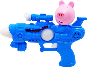 Humaira Peppa Pig Sound Toy Gun Electric Musical Gun with Sound and ...
