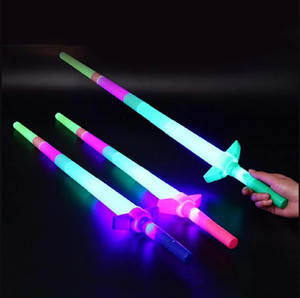 giftsrus LED Light Sword-Expandable Glow Light Talwar Maces & Swords ...