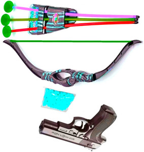 Dynamic Retail Global Gun Toys for Boys With Bullets, Archery Bow ...