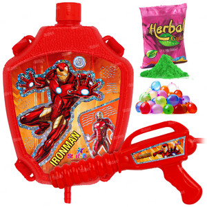 FIDDLERZ Holi Pichkari High Pressure Backpack Tank For Boy & Girl ...