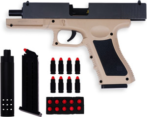 GEX THERMALSHOT SOFT BULLET PISTOL TOYGUN, JUMP EJECTING MAGAZINE-1008 ...
