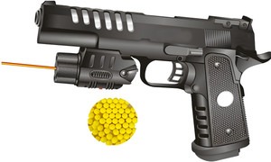 Cambly PUBG Big Laser Mouser Gun - Pistol with Laser Light & 120 BB ...