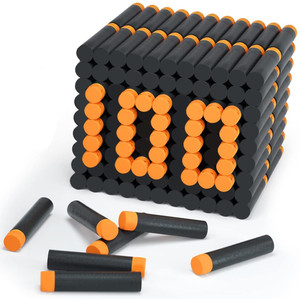 Wembley Soft Foam 100 Pcs Bullet Refills Darts For Nerf N-Strike Guns ...