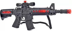 HALO NATION 3D Light & Sound Musical Machine Gun Toy AK-47 AK47 M4 M16 ...