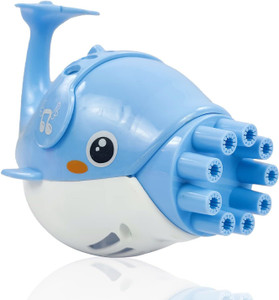 Little Creation 10 Hole Large Electric Automatic Bubble Maker Fish Gun ...