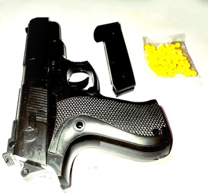 Pinatela Air Toy Mouser Gun with Extra Bullets - Black Color for Kids ...