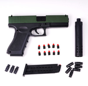 GEX Soft Bullet Gun| Pull Back Action With Jump Ejecting Magazine Guns ...