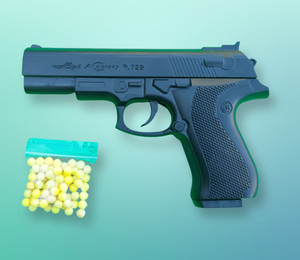 WHEELSQUARE P729 Pull backloading featuring gun with 200 guns Guns ...