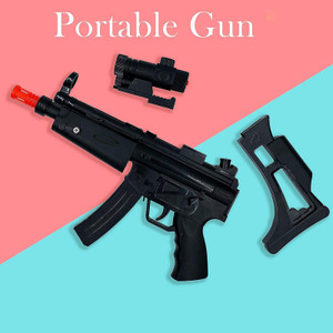 SALEOFF Musical Army & PUBG Themed MP5 Toy Gun-With Wonderful Smoke ...