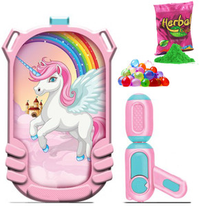 FIDDLERZ Holi Pichkari for Kids Front Holding Tank with 1 Pkt Color ...