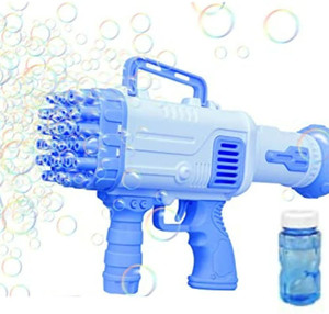 Bogenlite 32 Holes Bubble Maker Machine Gun for Above 3Years Kids Guns ...