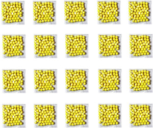 hda group Plastic Bullet for Mouse Gun (1000 nos) Guns & Darts ...