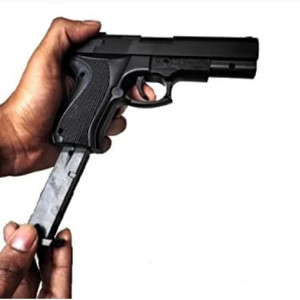 SHIVAPLAST DBTR 357 MAUSER TOY GUN WITH EXTRA BULLETS Guns & Darts ...