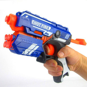 SAFESEED Hot Fire Blaze Storm Foam Blaster Toy Gun, Target Shooting Gun ...